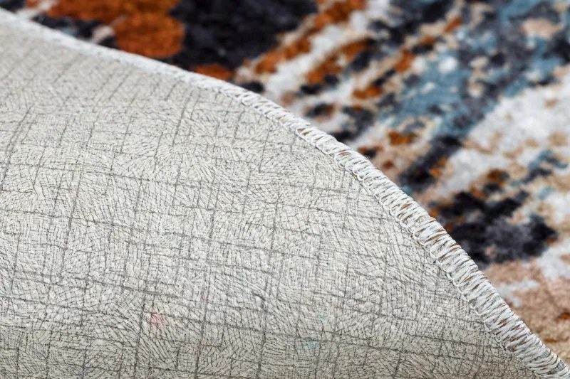 Dywany Łuszczów, Kusový koberec Miro 51454.802 navy / beige, 160x220, vícebarevná, chodba / předsíň