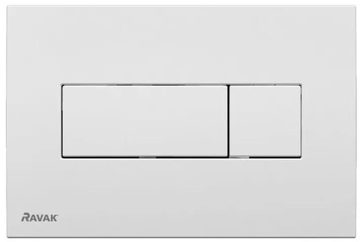 Ravak Uni splachovací tlačítko pro WC bílá X01457