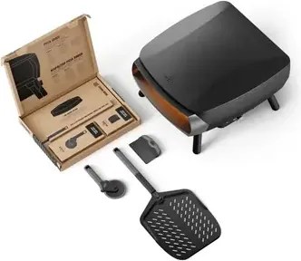 Witt Piccolo Rotante 16" černá + toolbox / pec na pizzu / 500°C / na p