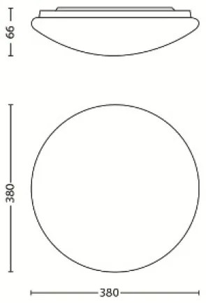 Stropní LED svítidlo Philips Wawel 31822/31/P5 20W 2000lm Scene Switch 2700-4000K-6500K