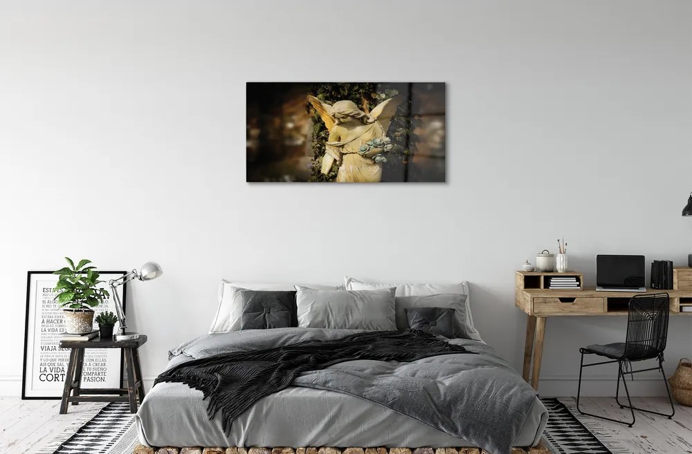 akrylový obraz Anděl 100x50 cm