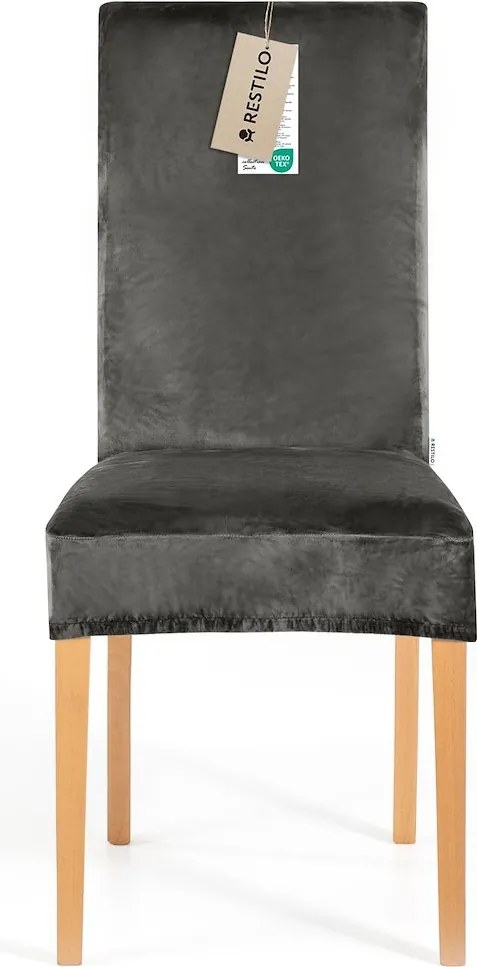 Napínací potah na židli s opěradlem SENTO 4 ks - výběr z 7 provedení