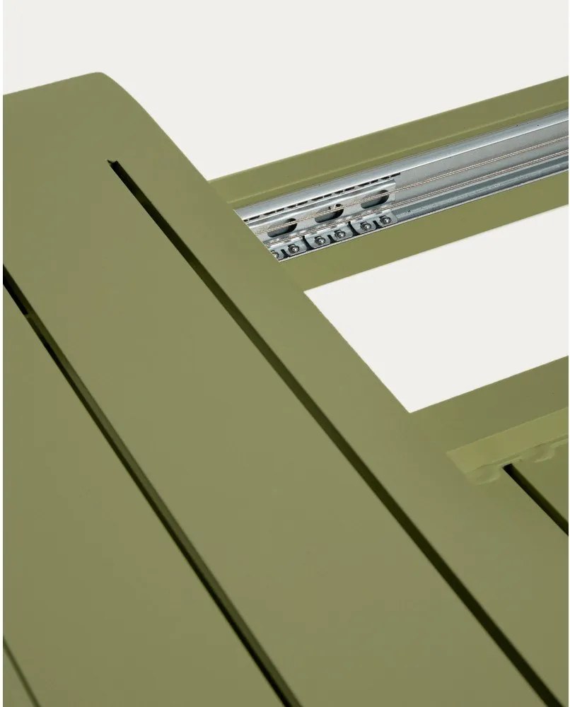 Kovový zahradní jídelní stůl 100x205 cm Brela – Kave Home