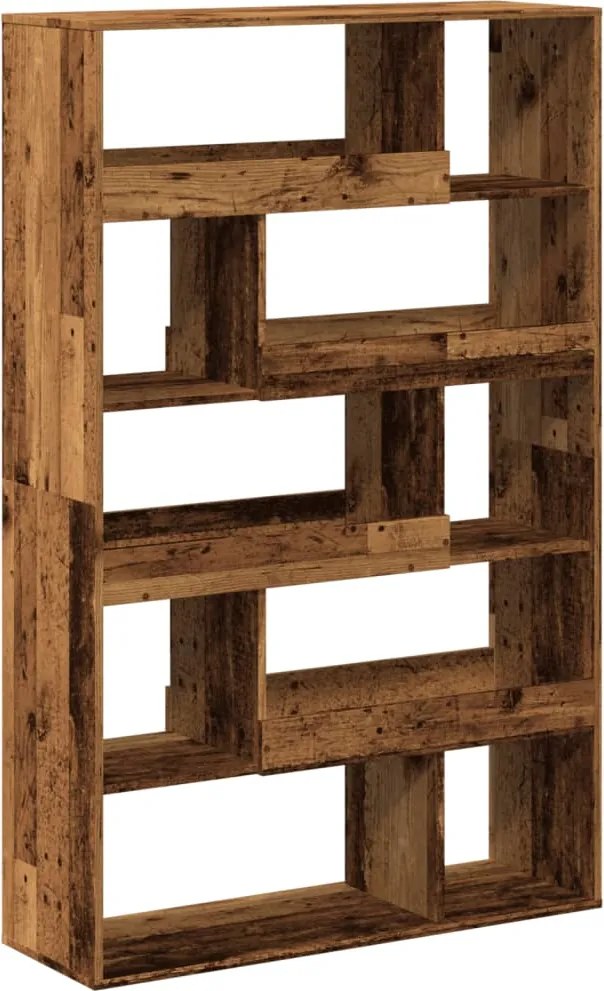 Knihovna old wood 100 x 33 x 156,5 cm kompozitní dřevo 3309346