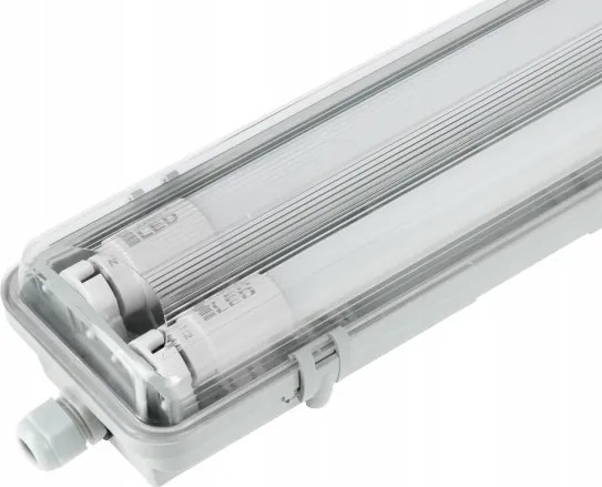 LED Technické zářivkové svítidlo T8 2xG13/10W/230V 6000K 60 cm IP65 bílá
