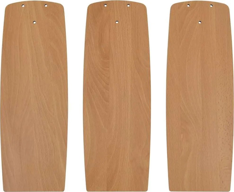 vidaXL Stropní ventilátor světlo a dálkový ovladač 108 cm světle hnědý [51491] Barva: tmavě hnědá