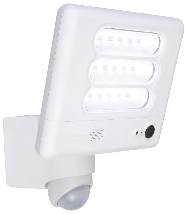 Lutec 7625501053 LED venkovní svítidlo s kamerou a senzorem Esa 1x25W | 1530lm | 5000K | IP54