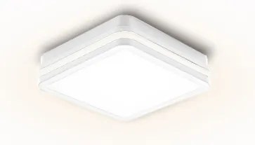 Brilagi - LED Venkovní svítidlo BENE LED/18W/230V 22x22 cm bílá IP54