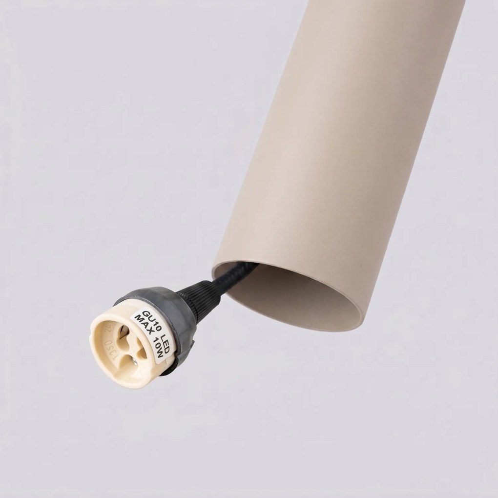 Sollux Lighting Závěsné svítidlo LAGOS 1 taupe
