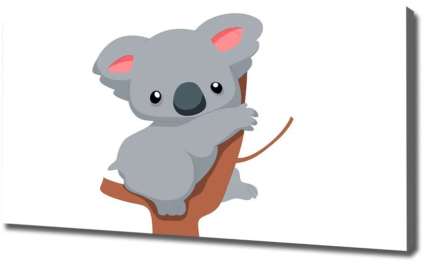 Wallmuralia Foto obraz na plátně Koala na stromě 120x60 cm