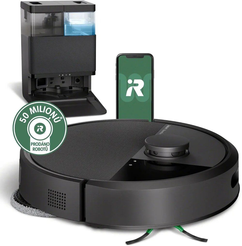 irobot irobot roomba plus 405 combo + autowash dock black