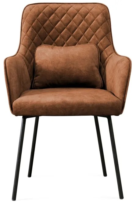 DOLMAR SEDAČKY Jídelní židle - KR-7, různé tkaniny a barvy na výběr Čalounění: žlutá (Uttario Velvet 2958)