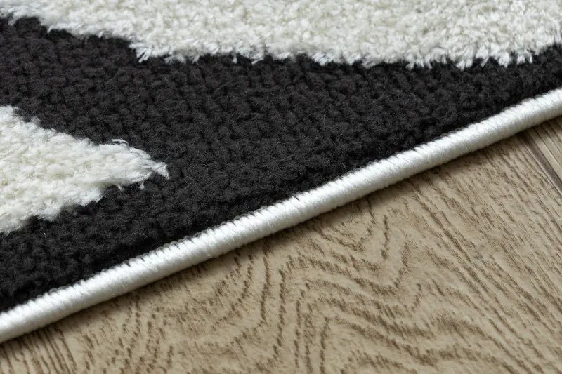 Dywany Łuszczów Kusový koberec Mode 8629 cream/black ROZMĚR: 180x270