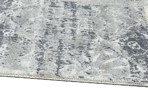 Koberce Breno Kusový koberec VELVET 3106/920, Šedá, Vícebarevné, 155 x 230 cm