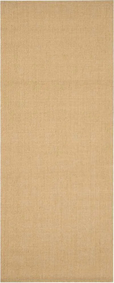 Koberec přírodní sisal 80 x 200 cm 136306