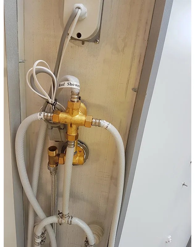 BPS-koupelny Hydromasážní box HYD-Giorgia 100 SA Bílý, 100x100 se saunou