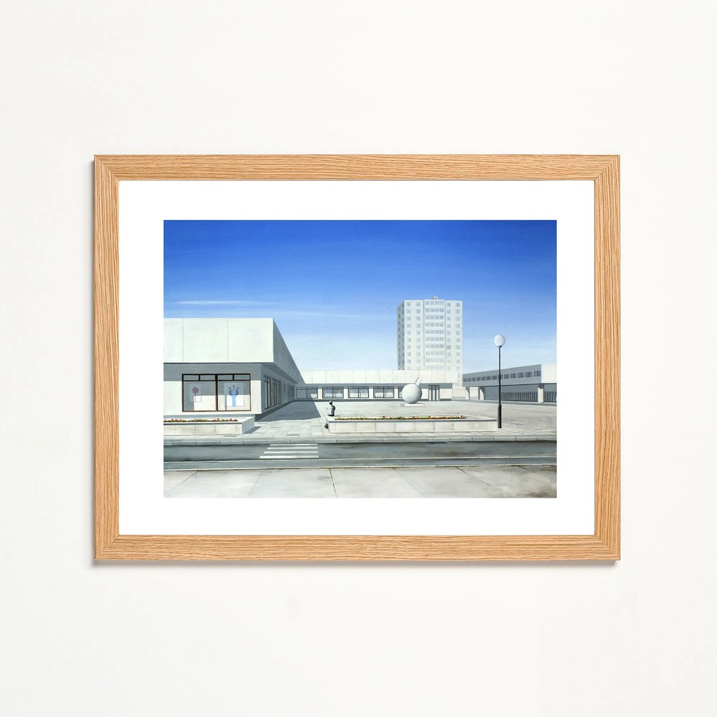 Štěpán Jirák | Nová výstavba Rám: Bílý, Velikost: 40 x 60 cm