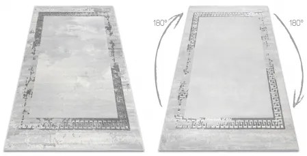 koberec LIRA E1473 vzor rámu, řecký vintage strukturální, moderní, gl velikost 160x220 cm | krásné koberce cz
