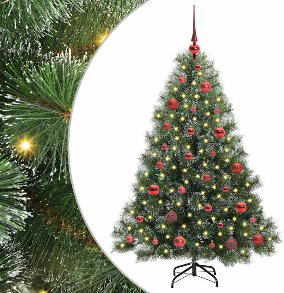 Umělý vánoční stromeček s stojanem Zelená 150 cm PE a PVC 3397835