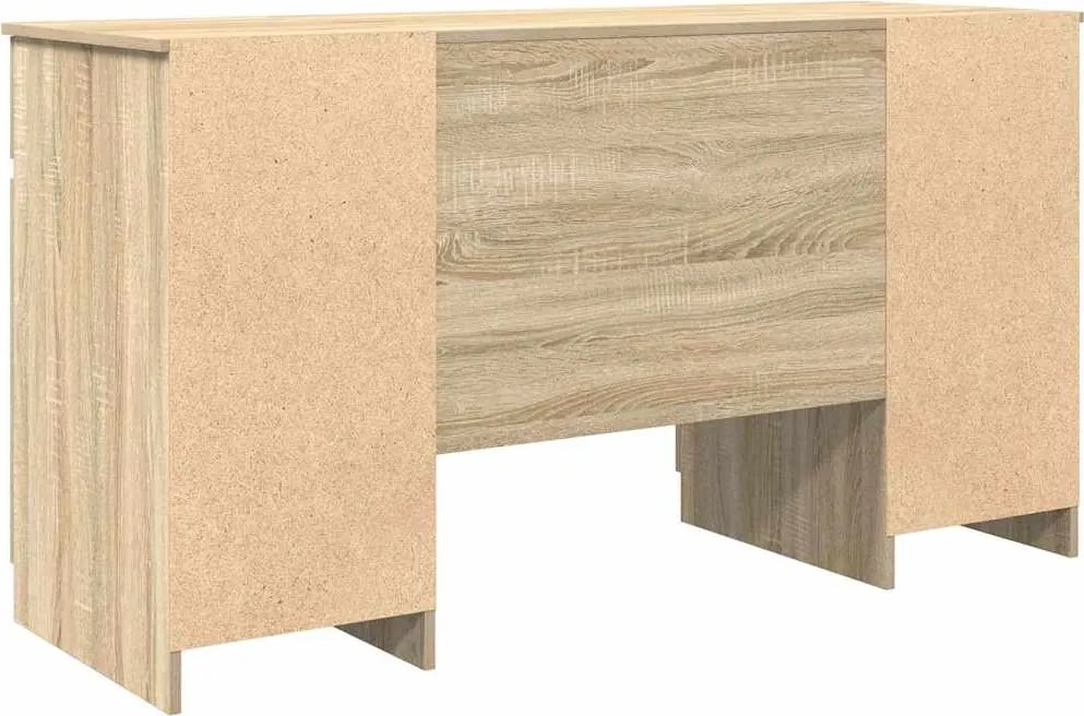 Stůl dub sonoma Kompozitní dřevo 140 x 49 x 76 cm 3328509