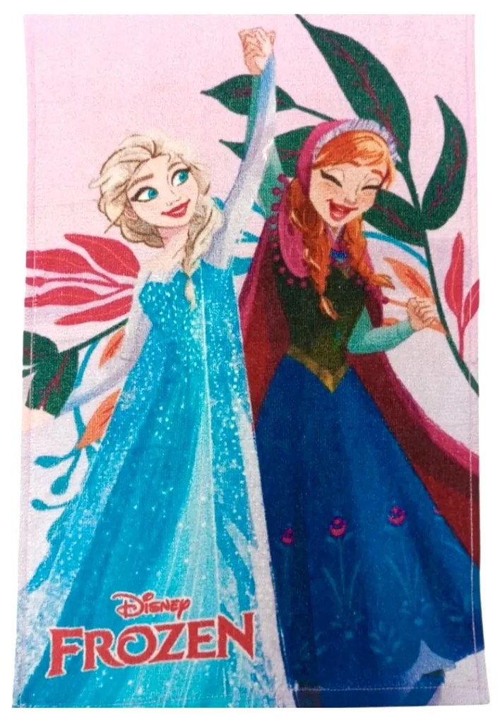 Dětský ručník Frozen růžový 30X50cm Setino