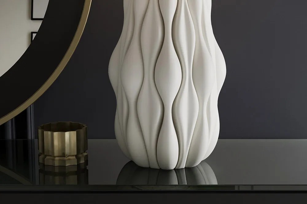 Designová stolní lampa Amira 70 cm bílá