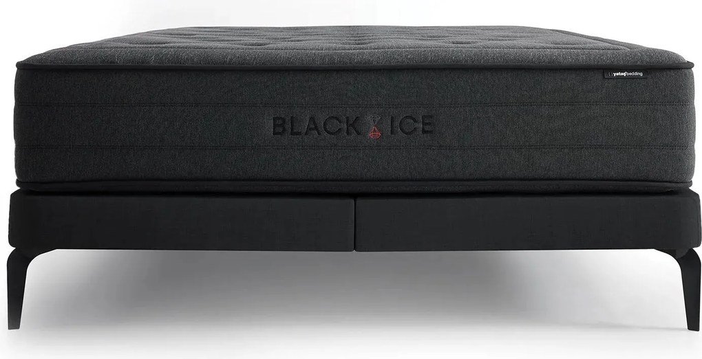 Matrace Black Ice, Extra tvrdá, pružinová, oboustranná/termoregulační, visco gel, 120x200 cm