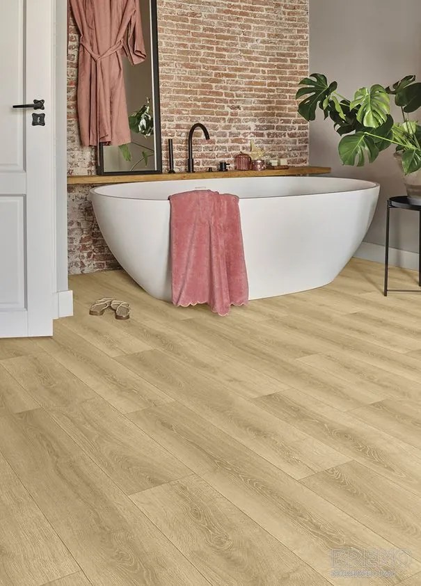 Breno PVC CARBONTEX Cherbourg Oak 564 – světlé dřevo, šíře 200 cm