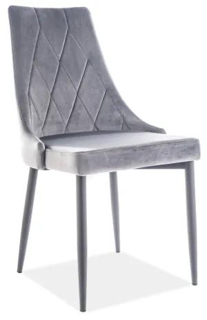 Jídelní židle Tilda (šedá). 1050923