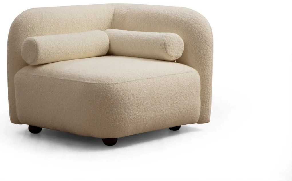 Hanah Home Křeslo VICTORIA krémové 859FTN2042