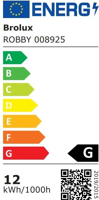 LED svítidlo SMD ROBBY 12W bílé denní