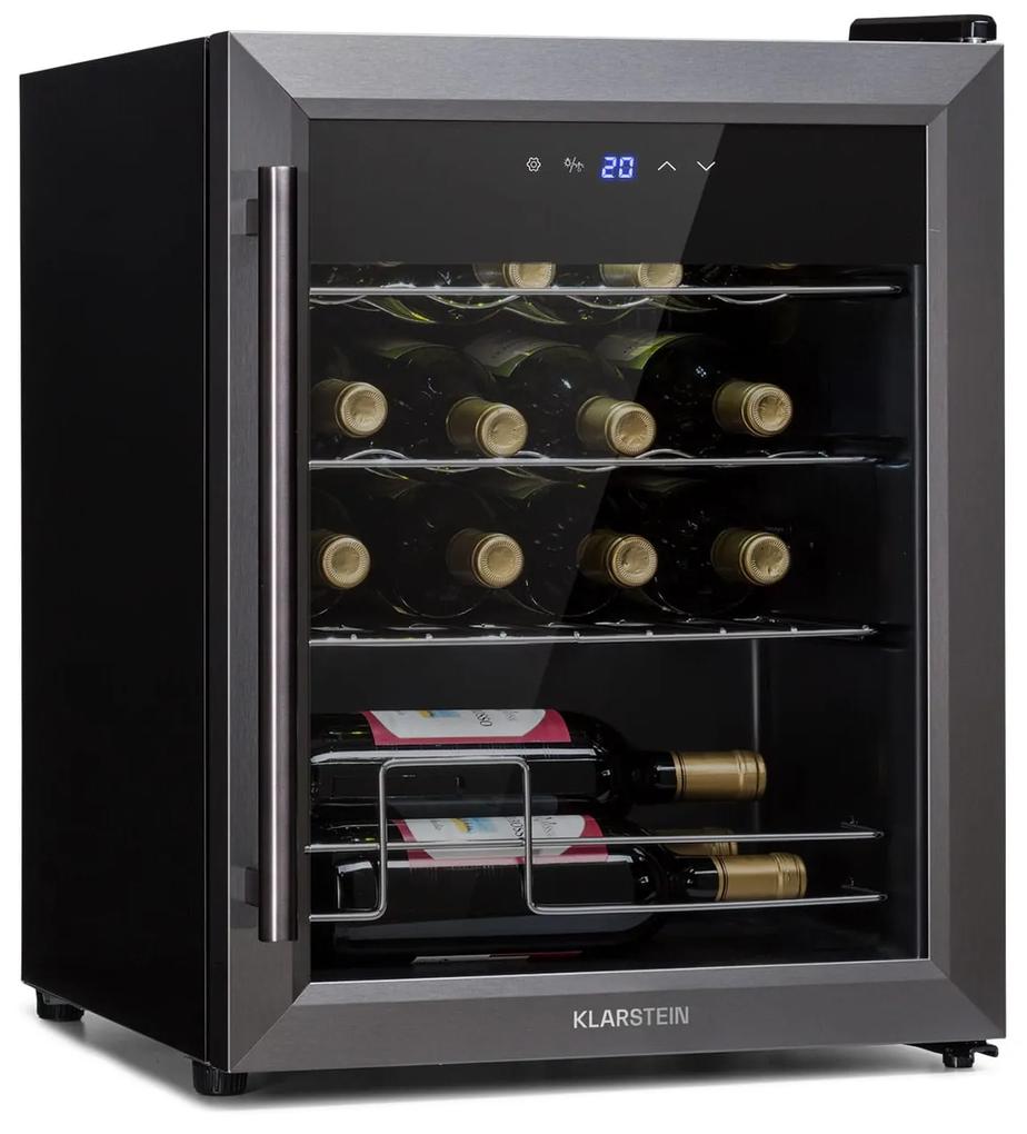 Ultimo 16 Uno chladnička na víno 42l Dotykový ovládací panel 16 lahví 5–18 °C
