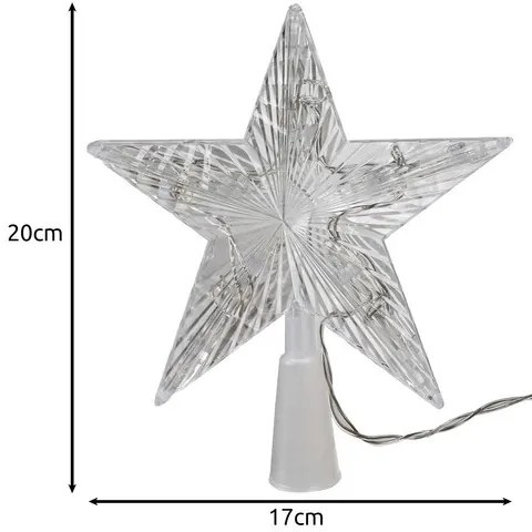 Ruhhy 24853 LED hvězda vánočního stromku