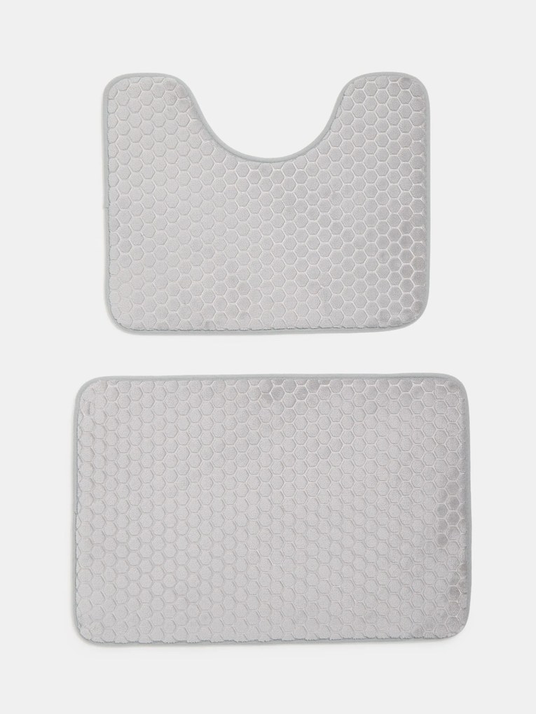 Sinsay - Koupelnové rohožky 2 pack - šedá