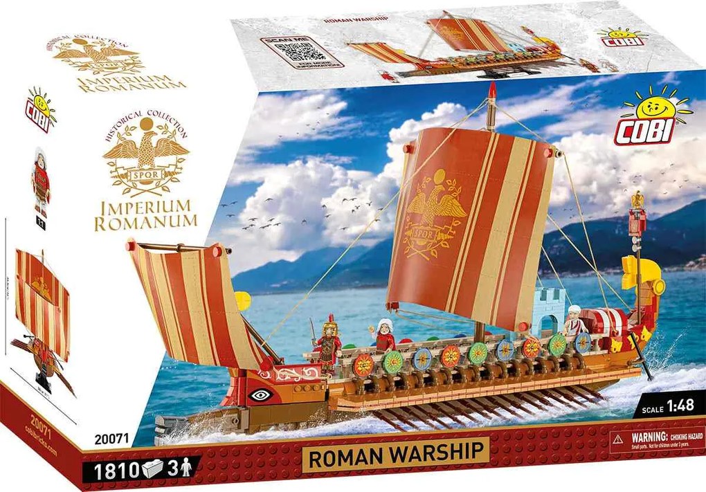 Cobi 20071 imperium romanum římská válečná loď 1:48