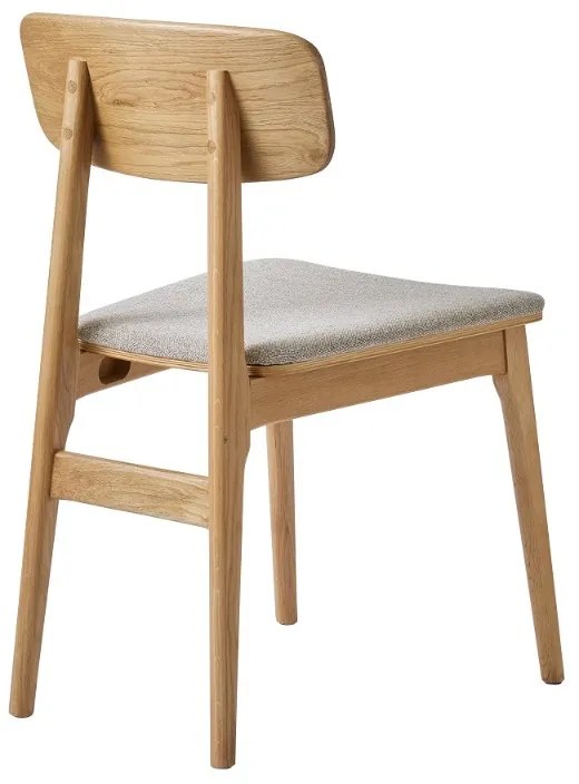 Designová jídelní židle Harper přírodní