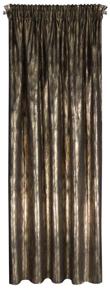ZATEMŇOVACÍ ZÁVĚS NA PÁSCE EMILA 140X270 CM VZOROVANÁ