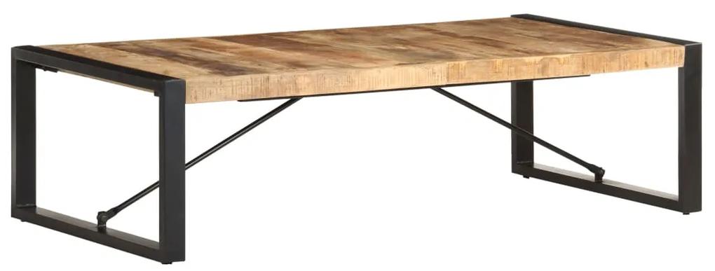 321584 vidaXL Konferenční stolek 140 x 70 x 40 cm hrubé mangovníkové dřevo