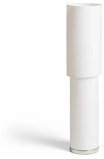 RENDL R13395 LARGO stojanová lampa, dekorativní bílá chrom