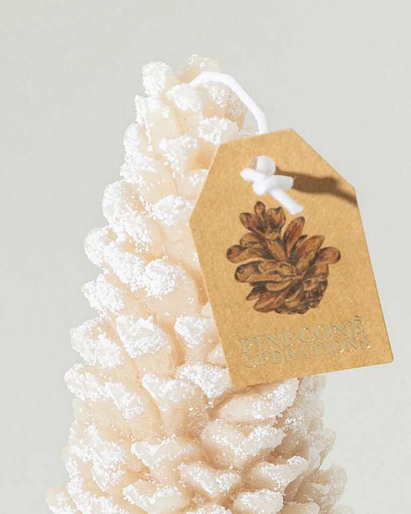 Svíčka Pine Frost I 7x18 cm