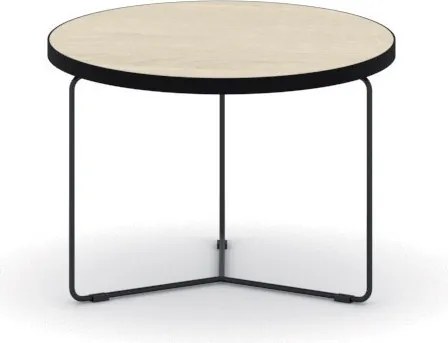 Kulatý konferenční stůl TENDER, průměr 50 cm, výška 38 cm, dub přírodní