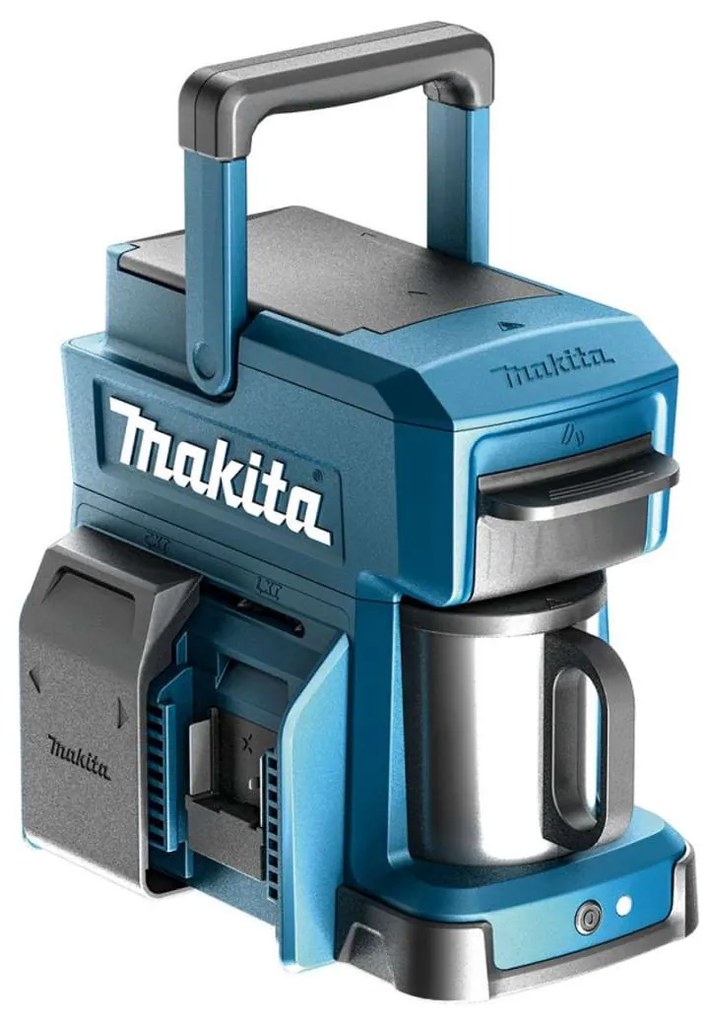 Makita - 18V AKU kávovar, s příslušenstvím, bez baterie a nabíječky DCM501Z