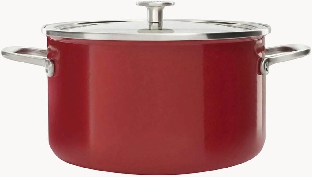 Hrnec's nepřilnavým povrchem a pokličkou Core Enamel
