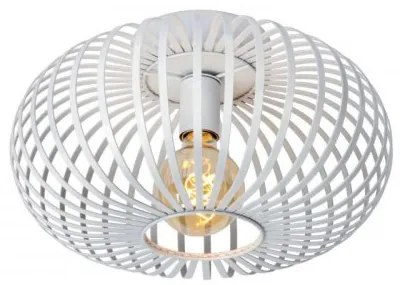 LUCIDE MANUELA Ceiling Light 1xE27 D40cm White, stropní svítidlo