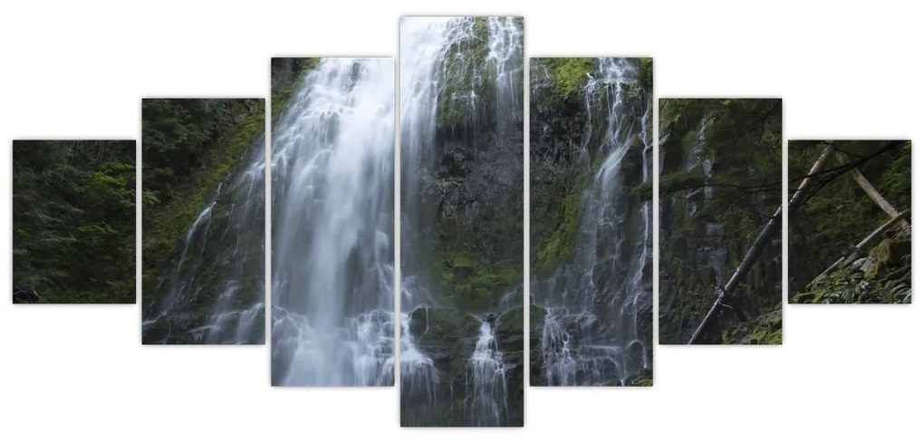 Obraz vodopádu (210x100 cm)