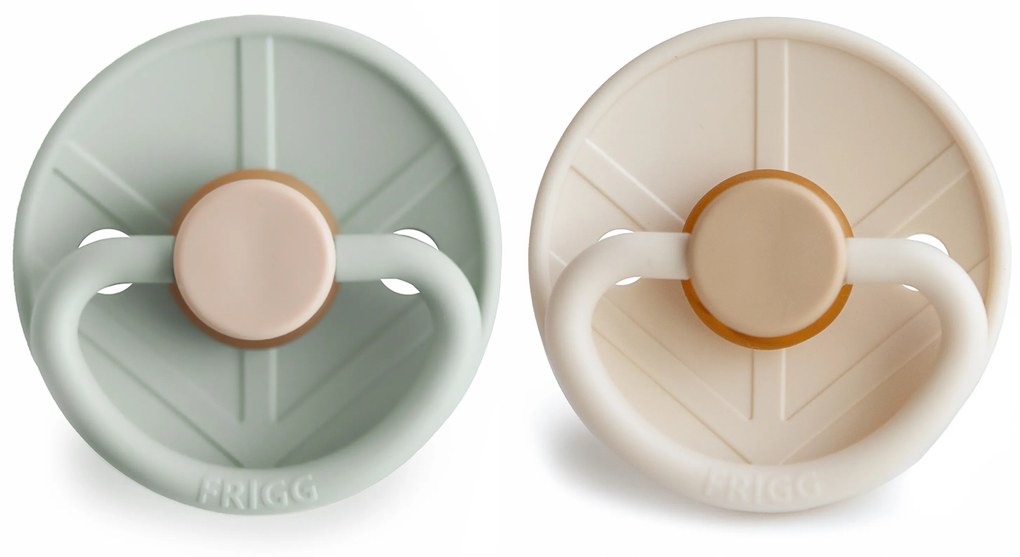 Dudlík Frigg Little Viking 2-pack kaučuk vel.1 Holger/Sigrid