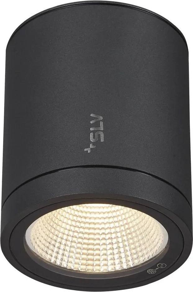 LA 1003427 ENOLA ROUND M Outdoor, stropní LED svítidlo, antracitové - BIG WHITE (SLV)