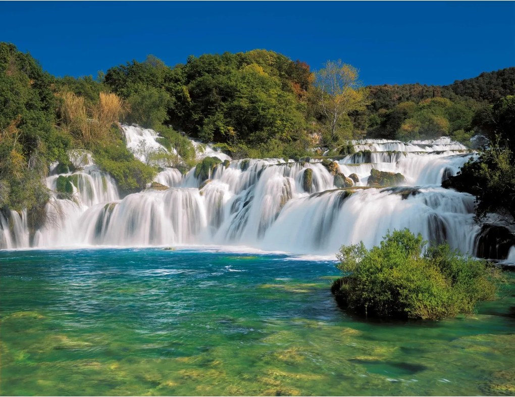 Komar Papírová fototapeta Krka Falls 368 x 254 cm