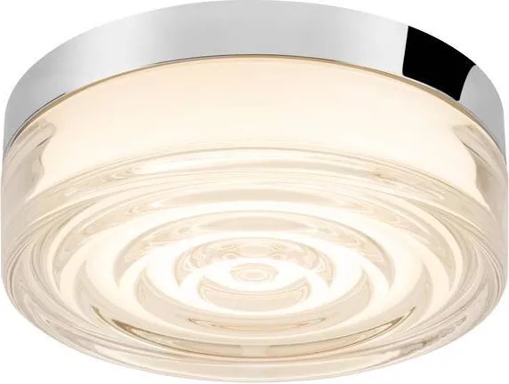 LA 1010211 CYFT WAVE XL Přisazené nástěnné a stropní svítidlo, 2700/3000/4000 K, 15 W, PHASE, 105°, IP65 černá / čirá - BIG WHITE (SLV)