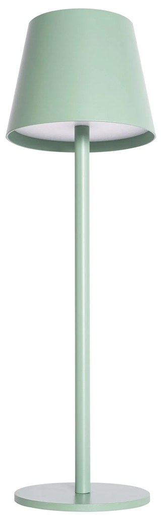 Toolight Toolight, dotyková LED noční stolní lampa 5W, 3 barvy světla, USB napájení, APP1368-T GREEN, světle zelená, OSW-08630